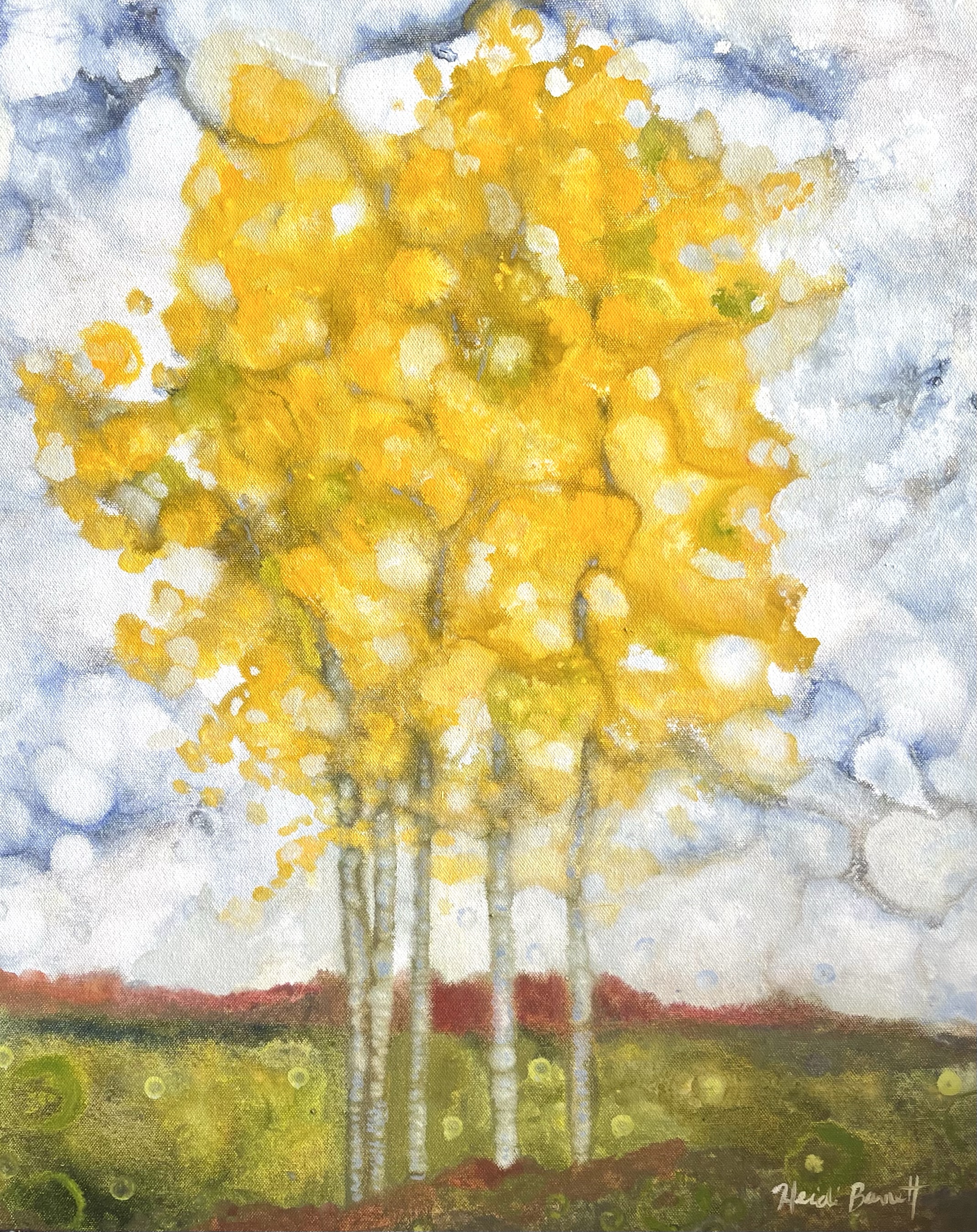 Trees and nature – The Art of Heidi Barnett